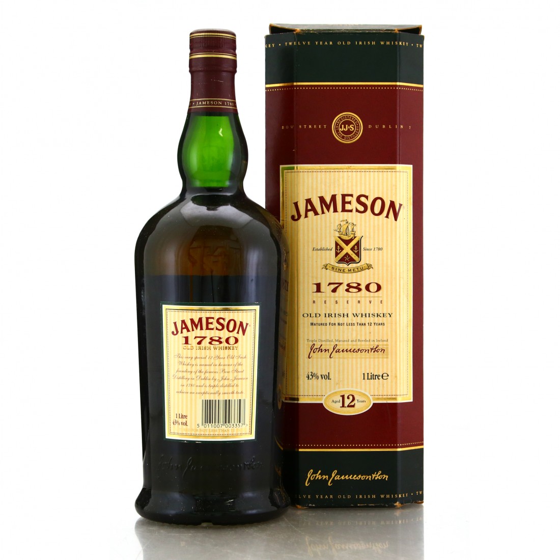 Jameson '1780' Reserve 12 Year Old 1 Litre | Whisky Auctioneer