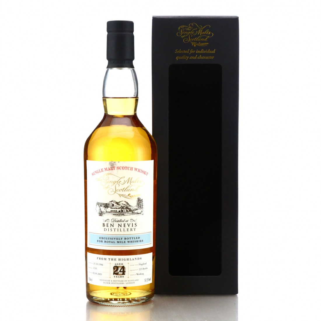 Ben Nevis 1996 Single Malts of Scotland 24 Year Old / RMW | Whisky ...