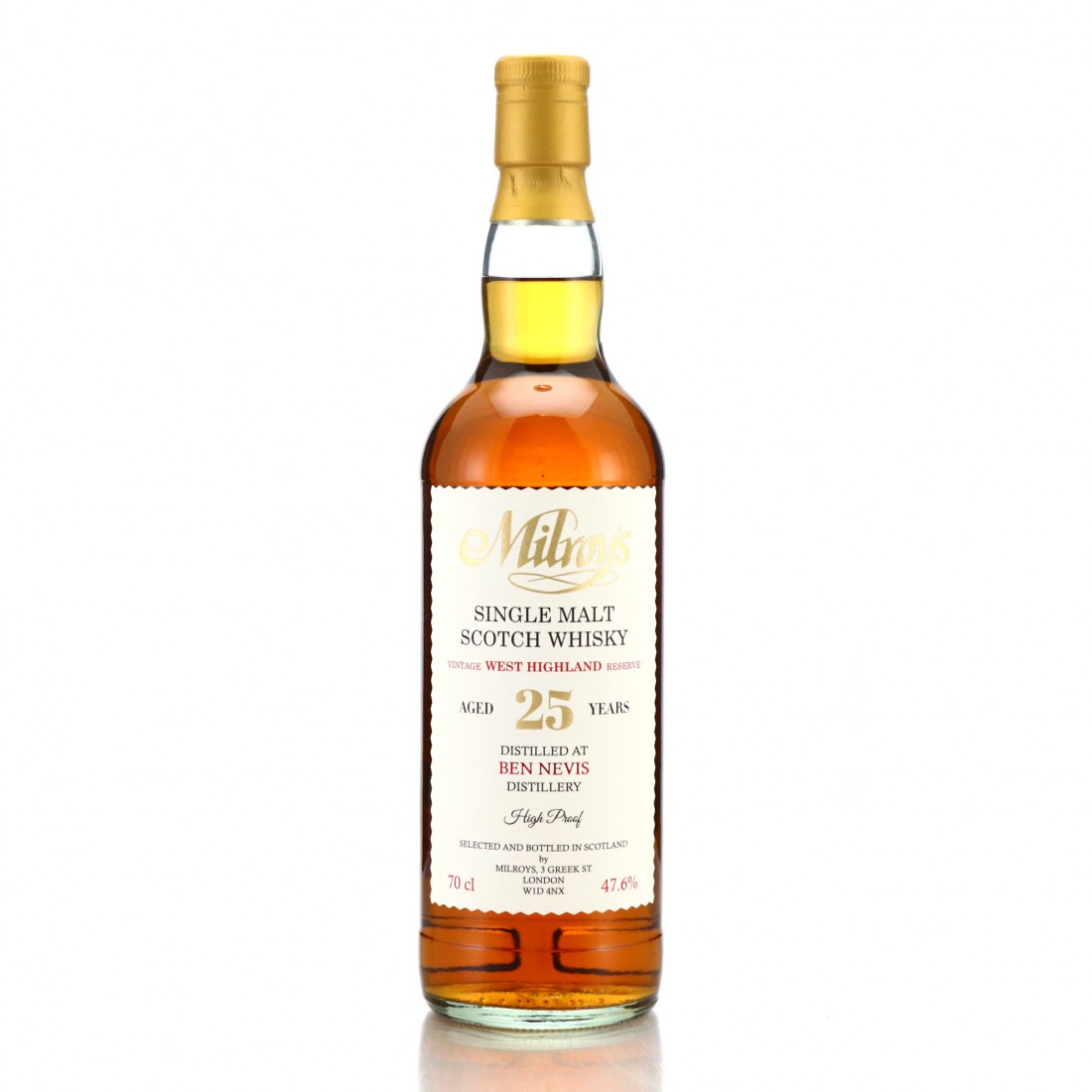 Ben Nevis 1996 Milroy's 25 Year Old | Whisky Auctioneer