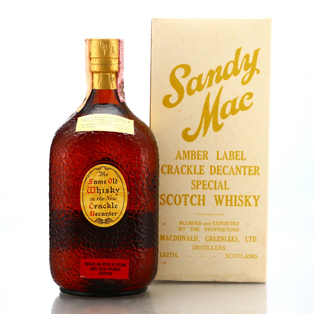 Sandy MacDonald Special Scotch Whisky 1960s | Whisky Auctioneer