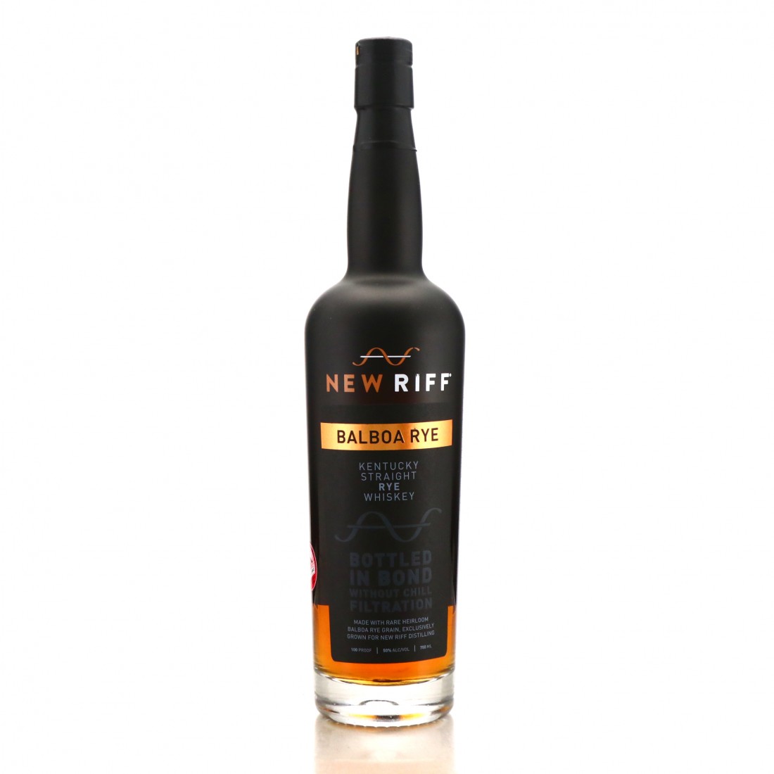 New Riff 4 Year Old Bottled in Bond Balboa Rye | Whisky Auctioneer