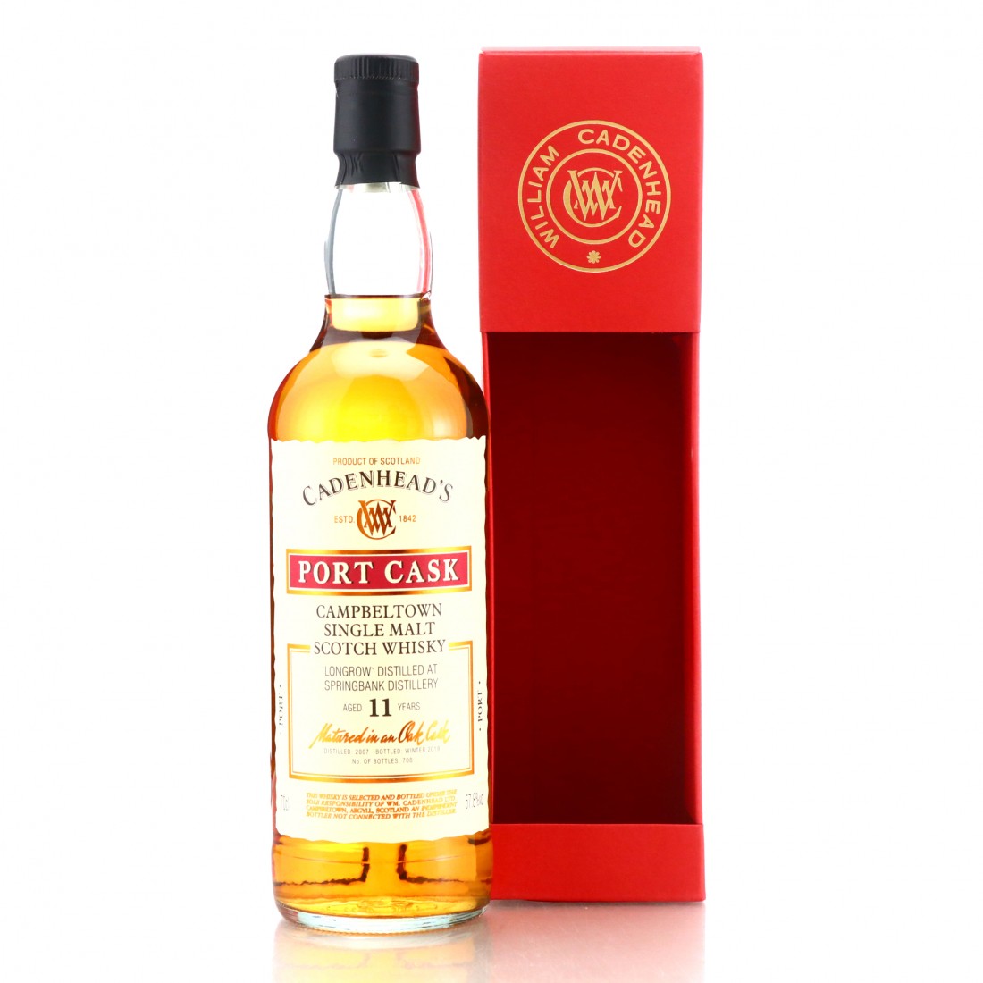 Longrow 2007 Cadenhead's 11 Year Old Port Cask | Whisky Auctioneer