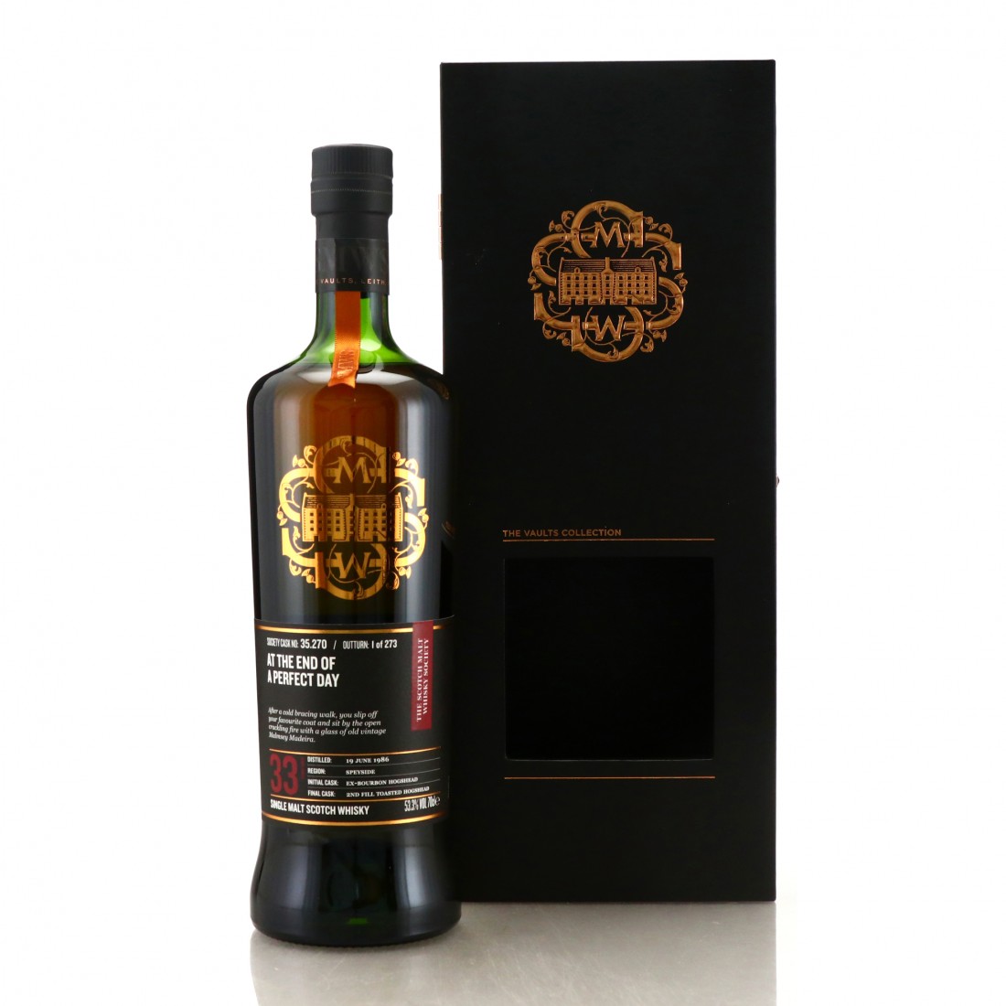 Glen Moray 1986 SMWS 33 Year Old 35.270 / The Vaults Collection ...