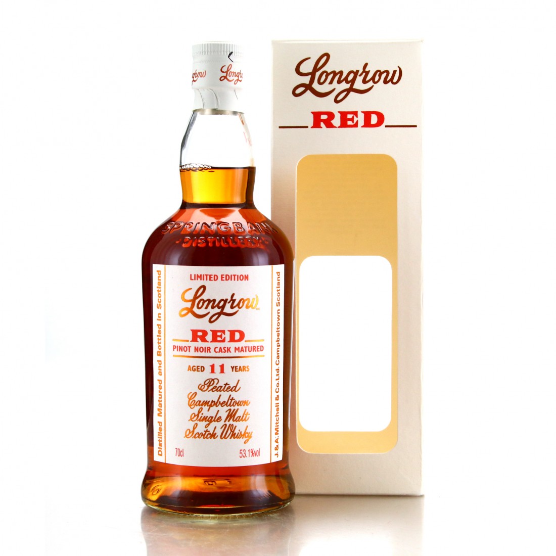 Longrow Red 11 Year Old Pinot Noir | Whisky Auctioneer