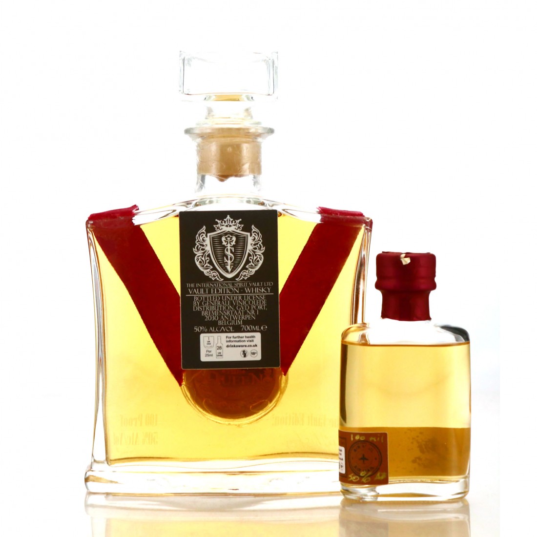 Vault Edition 6 Year Old Belgium Whisky Decanter / QE2 Platinum Jubilee ...