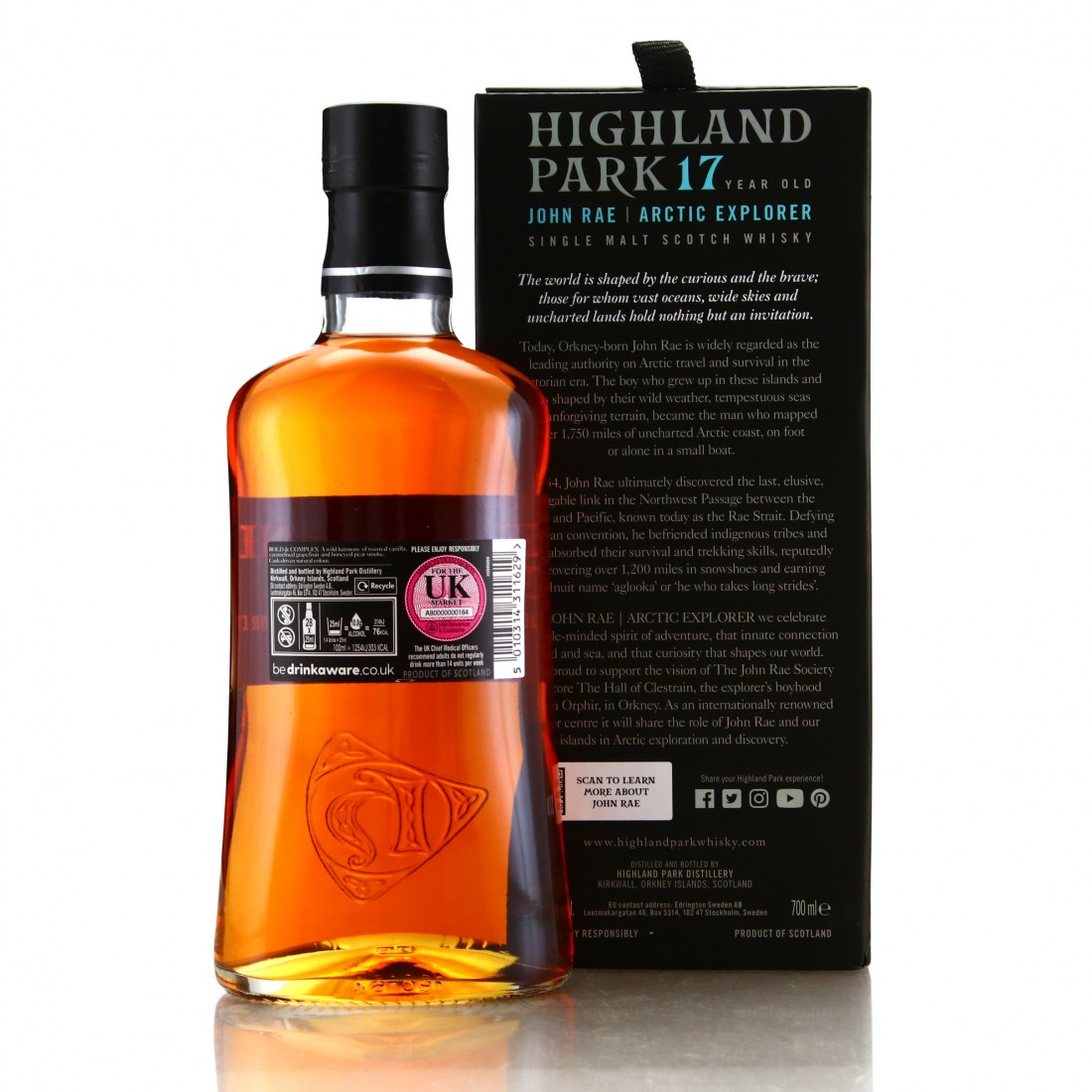Highland Park 17 Year Old John Rae Arctic Explorer | Whisky Auctioneer