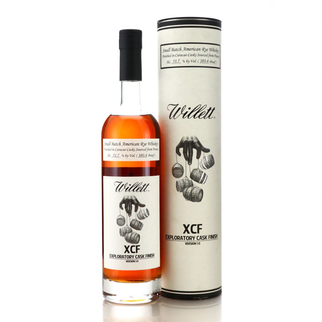 Willett XCF Exploratory Cask Finish Rye Version 1.0 | Whisky Auctioneer