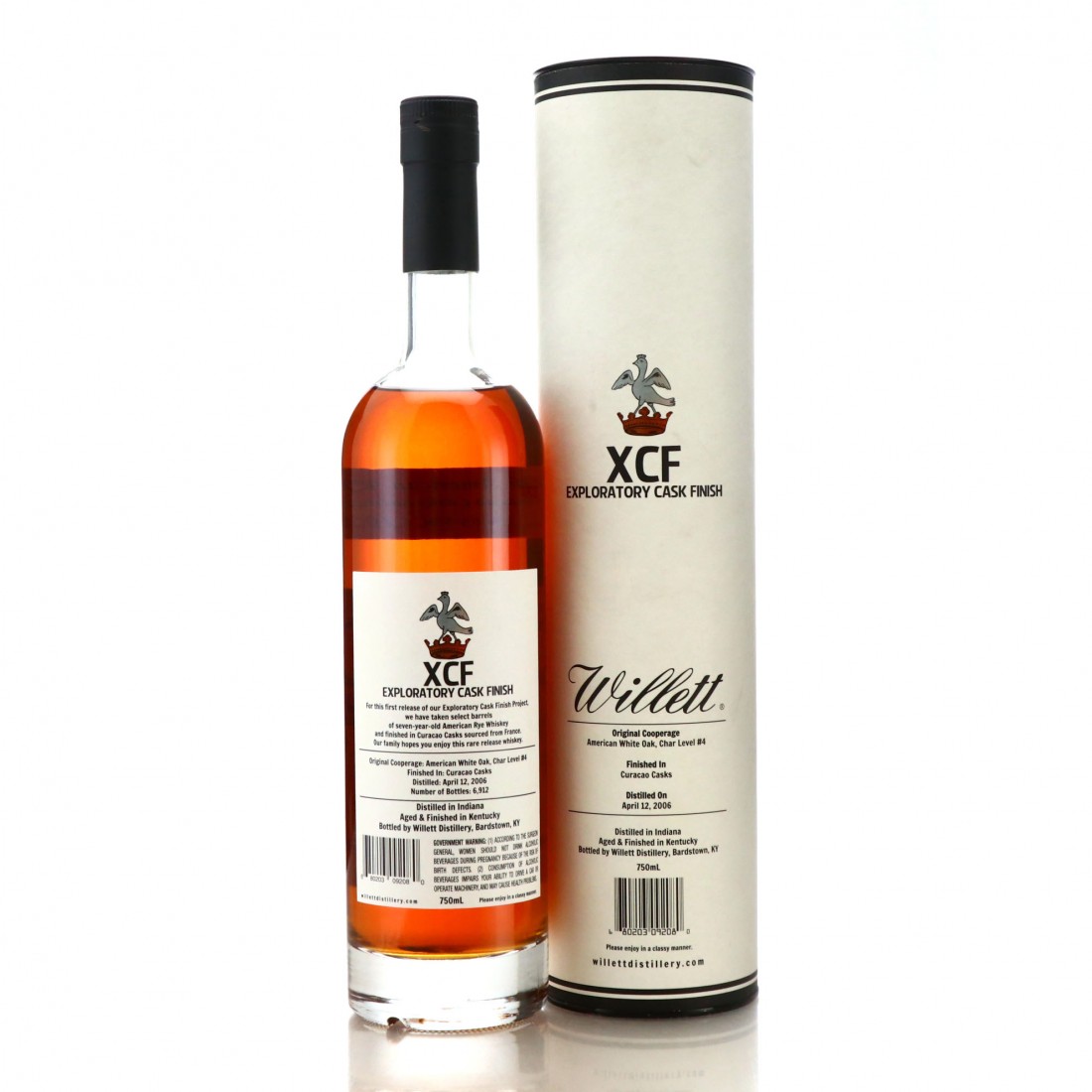 Willett XCF Exploratory Cask Finish Rye Version 1.0 | Whisky Auctioneer