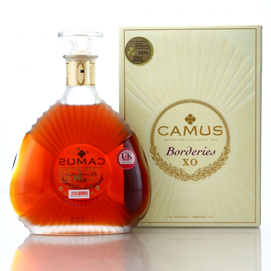 Camus XO Borderies Cognac | Whisky Auctioneer