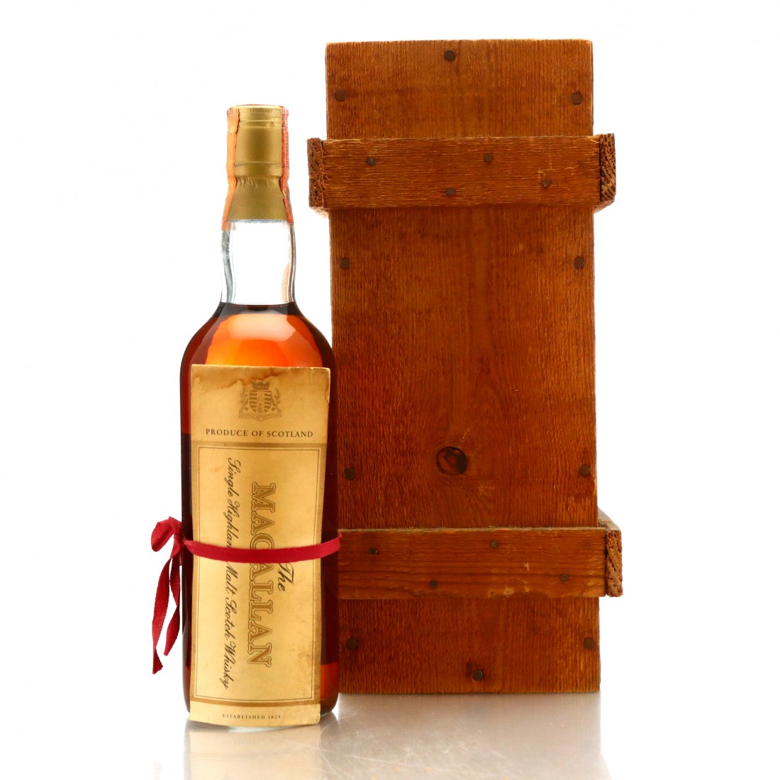 Macallan 1950 Handwritten Label / Rinaldi Import | Whisky Auctioneer