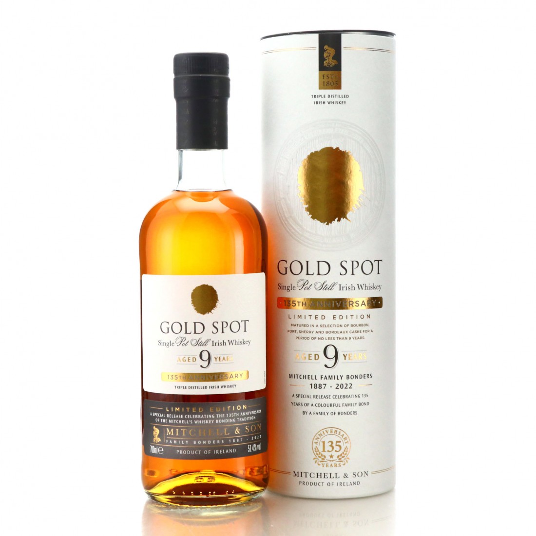 Gold Spot 9 Year Old 135th Anniversary | Whisky Auctioneer