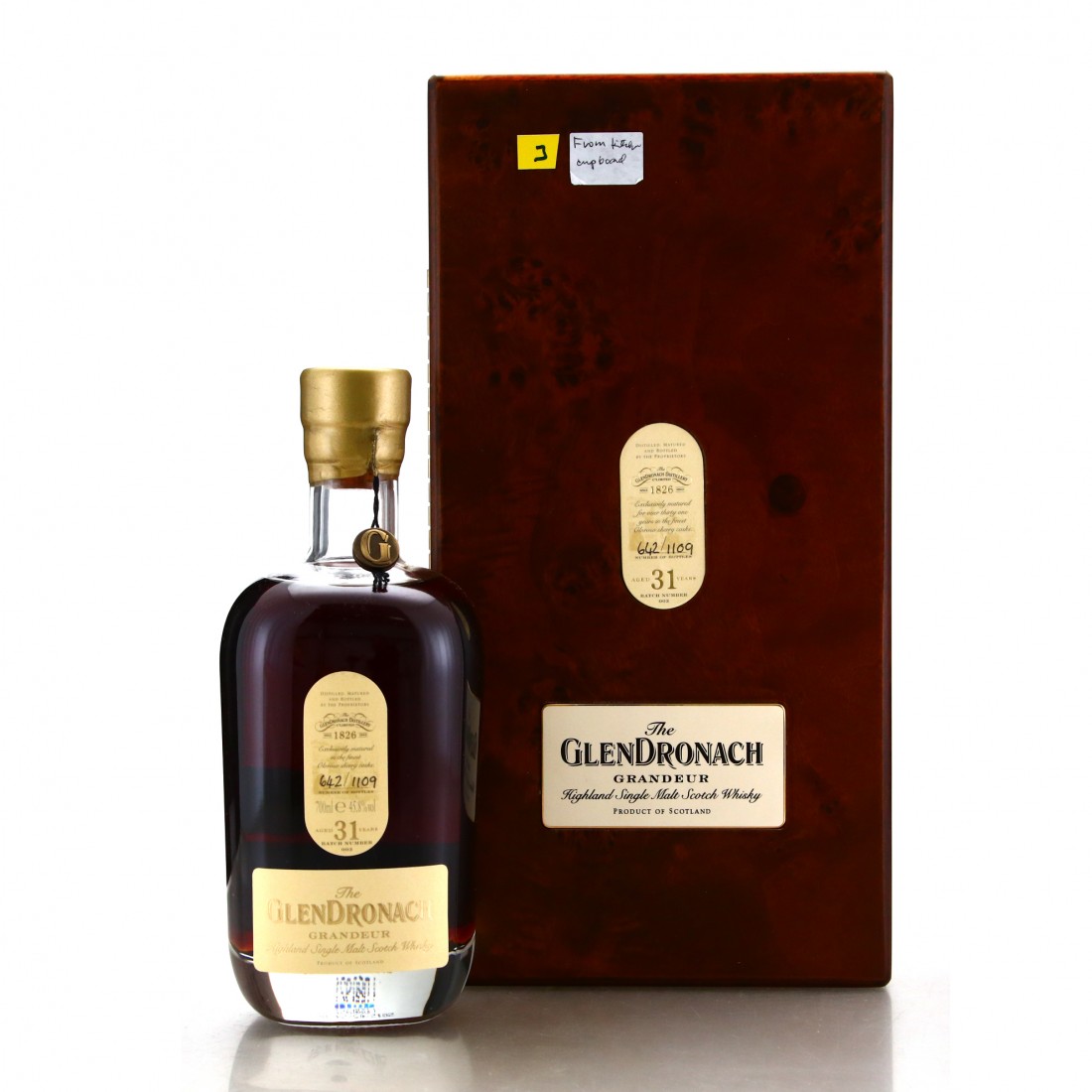 Glendronach Grandeur 31 Year Old Batch #003 | Whisky Auctioneer