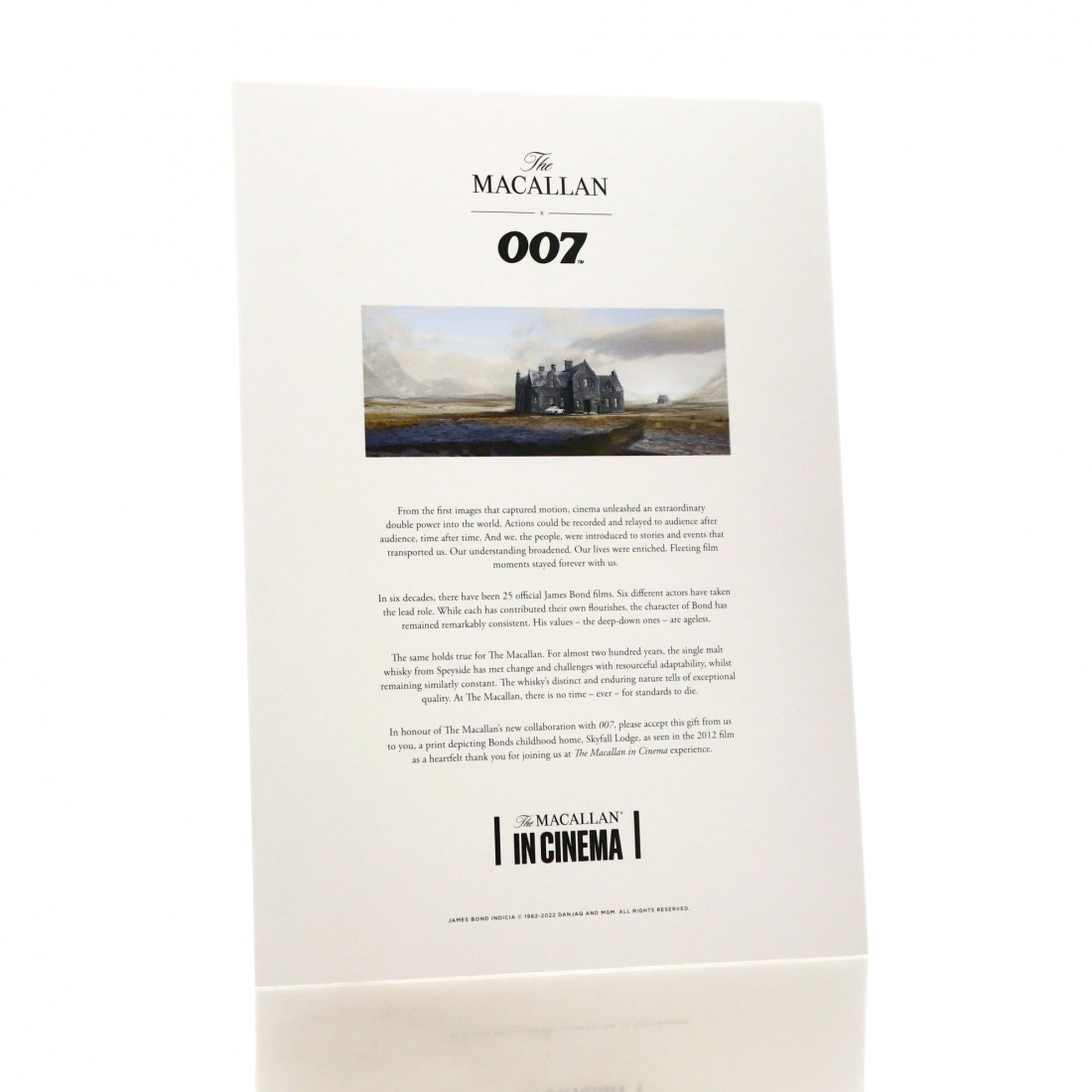 Macallan James Bond 60th Anniversary Release / Decade 4 with Print ...