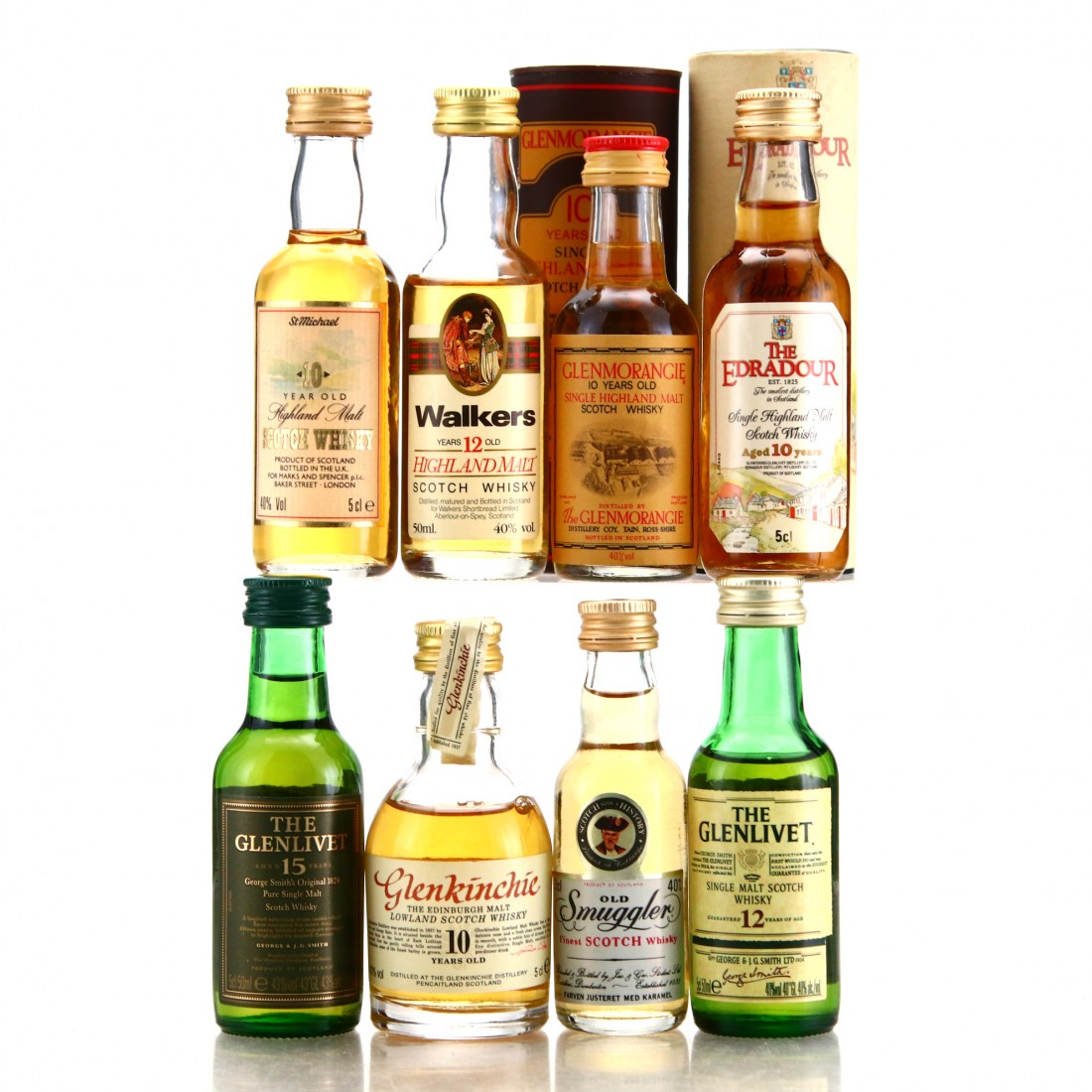 Scotch Whisky Miniatures x 8 | Whisky Auctioneer