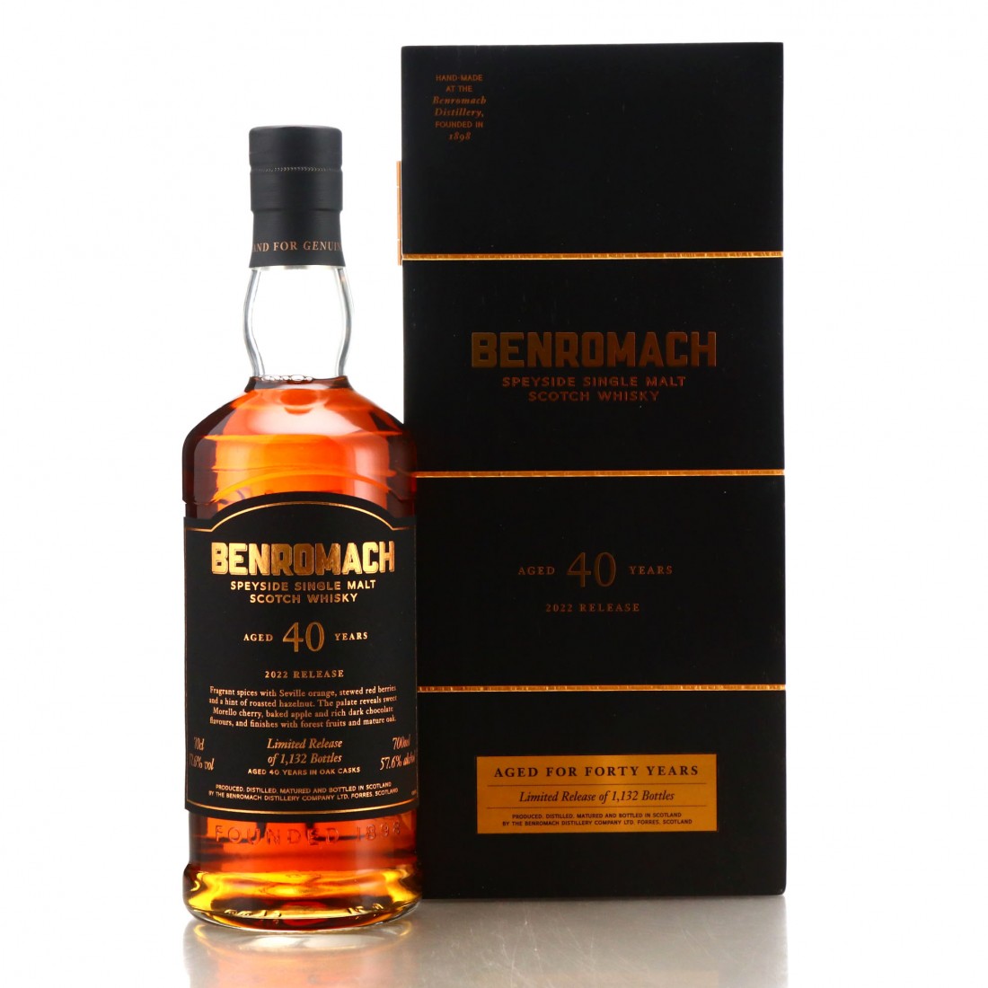 Benromach 40 Year Old 2022 Release | Whisky Auctioneer