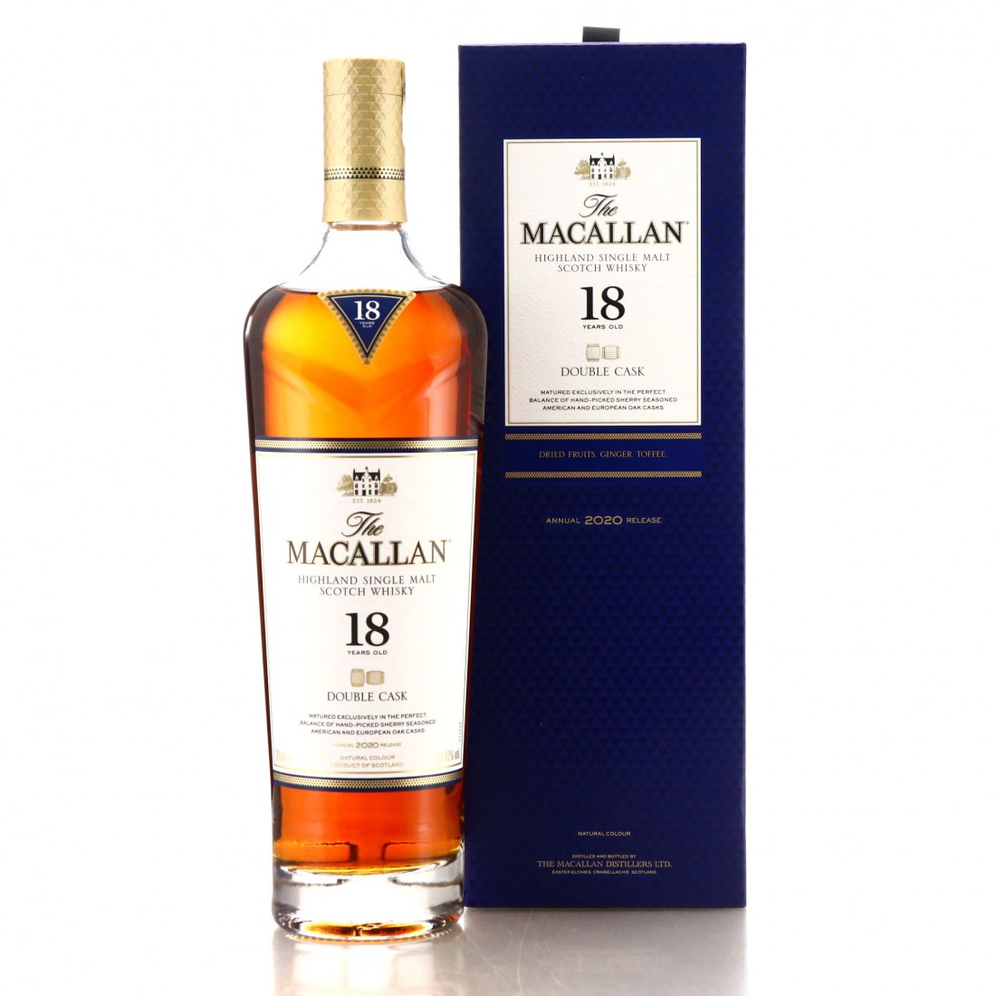 Macallan 18 Year Old Double Cask 2020 Release | Whisky Auctioneer