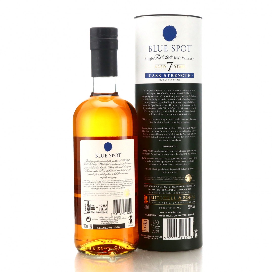 Blue Spot 7 Year Old Cask Strength | Whisky Auctioneer