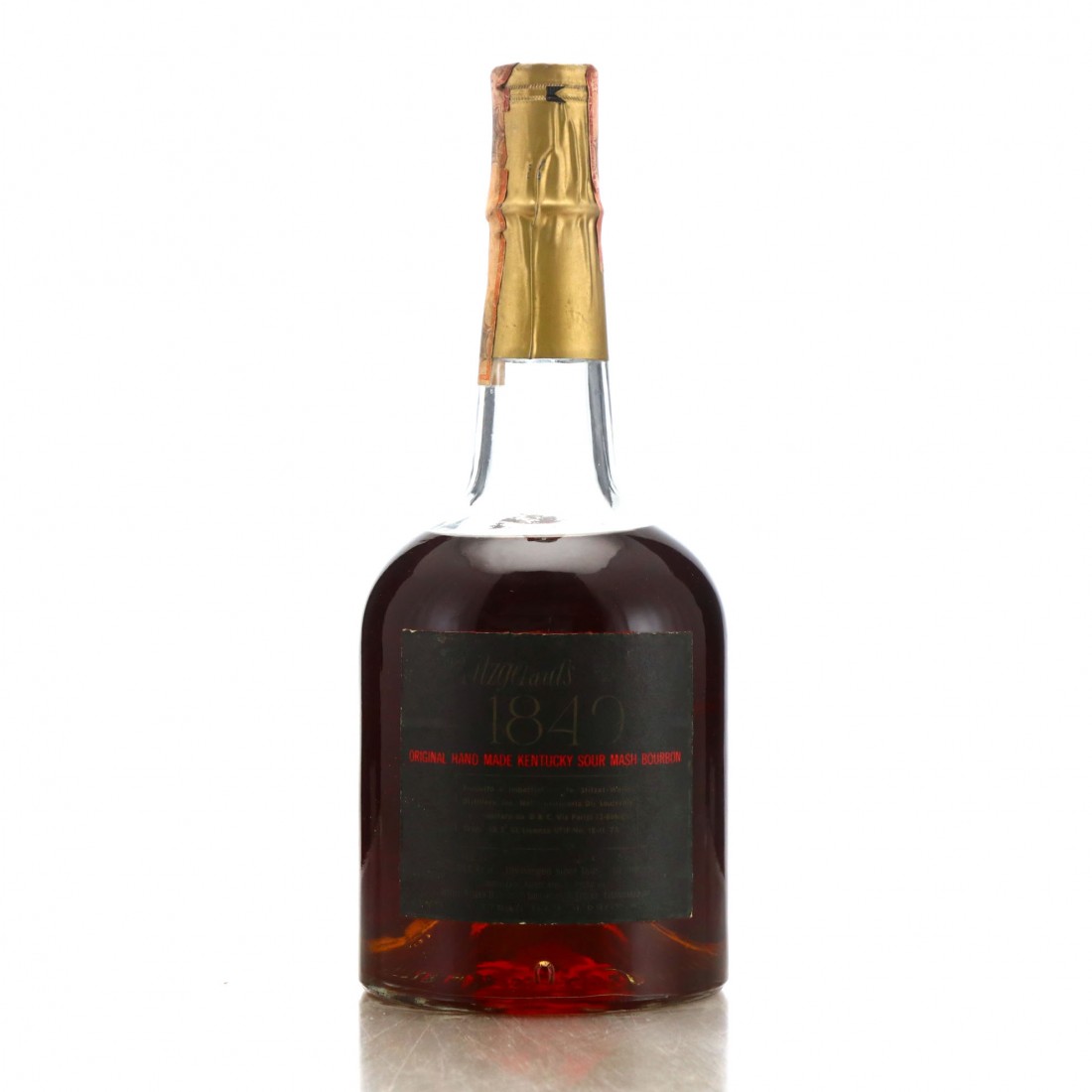 Old Fitzgerald '1849' 10 Year Old Kentucky Straight Bourbon 1971 ...