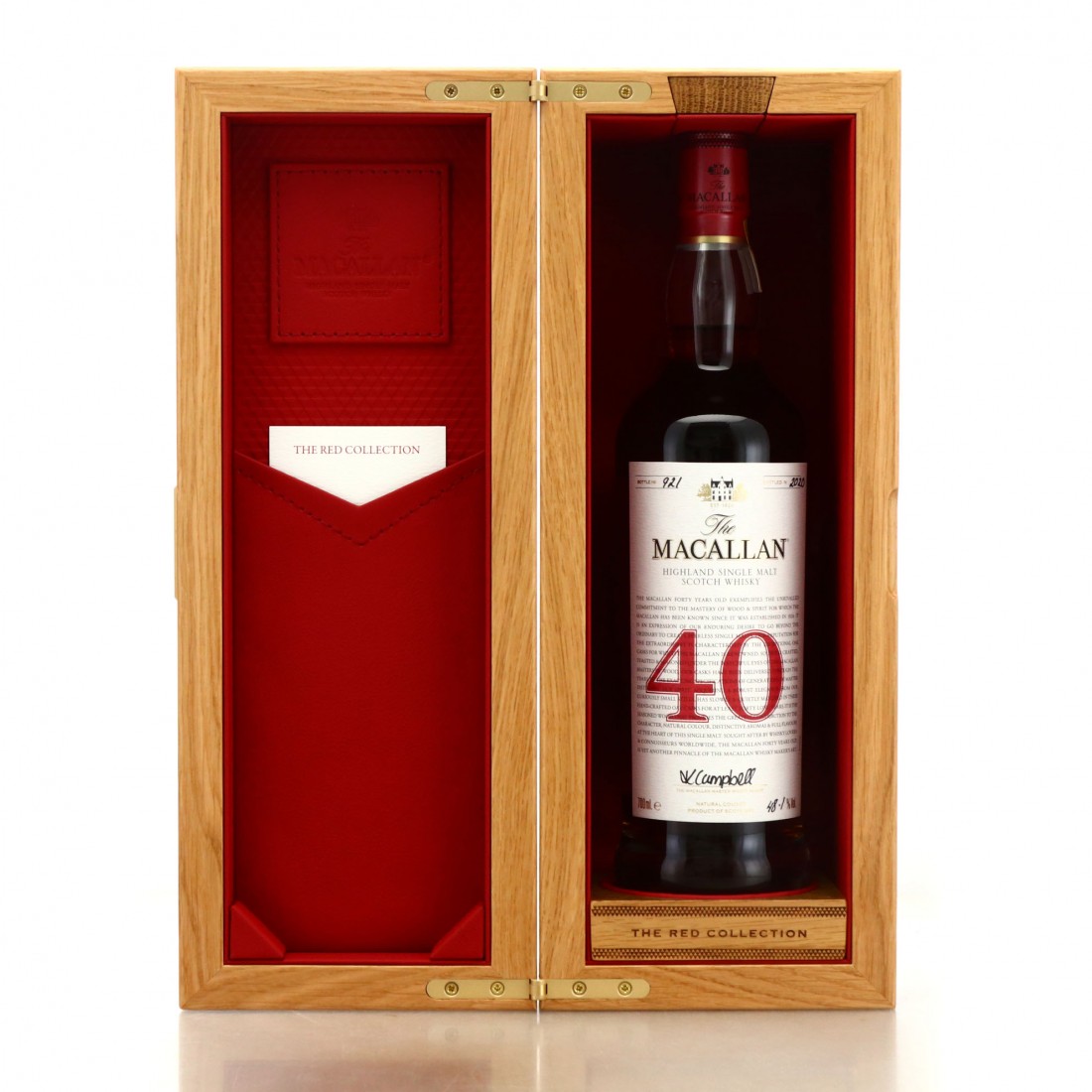 Macallan 40 Year Old The Red Collection | Whisky Auctioneer