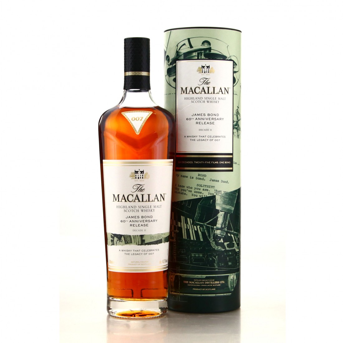 Macallan James Bond 60th Anniversary Release / Decade 2 | Whisky Auctioneer