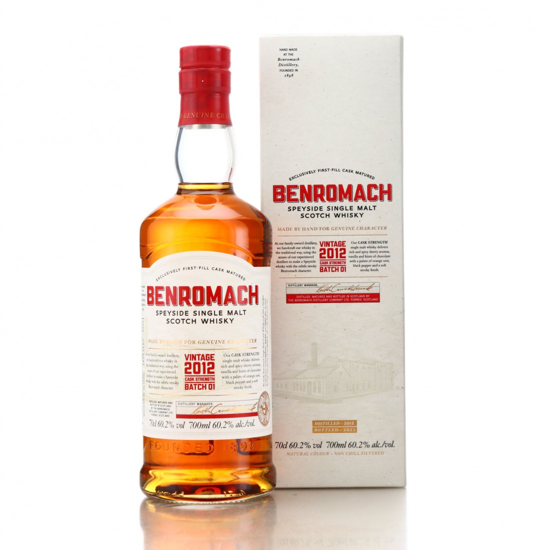 Benromach 2012 Cask Strength Batch #1 | Whisky Auctioneer