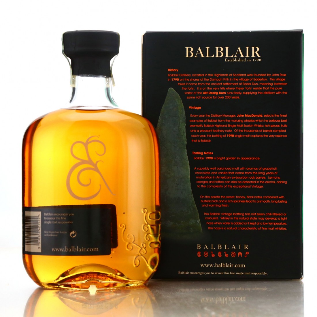 Balblair 1990 1st Release 1 Litre | Whisky Auctioneer