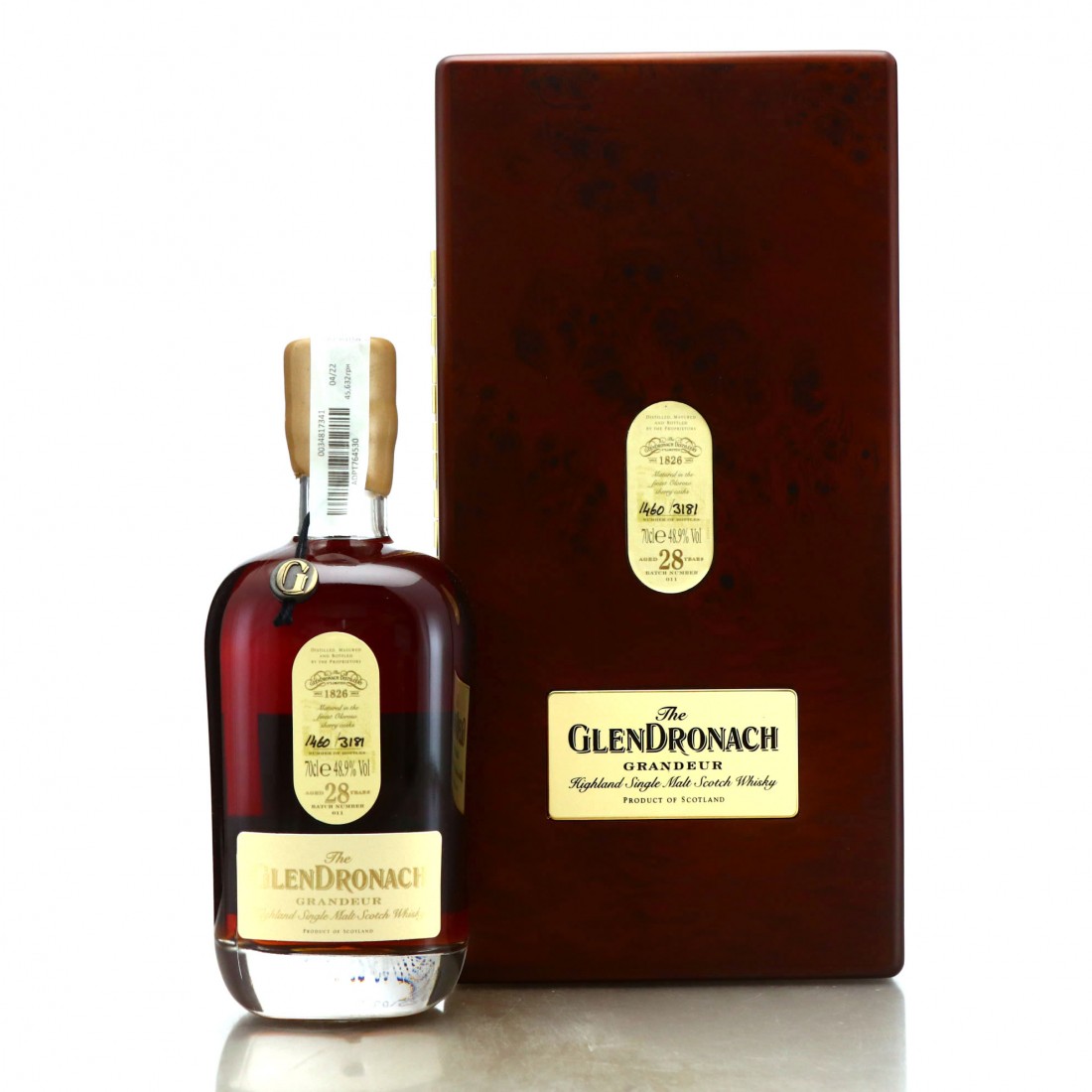 Glendronach Grandeur 28 Year Old Batch #011 | Whisky Auctioneer