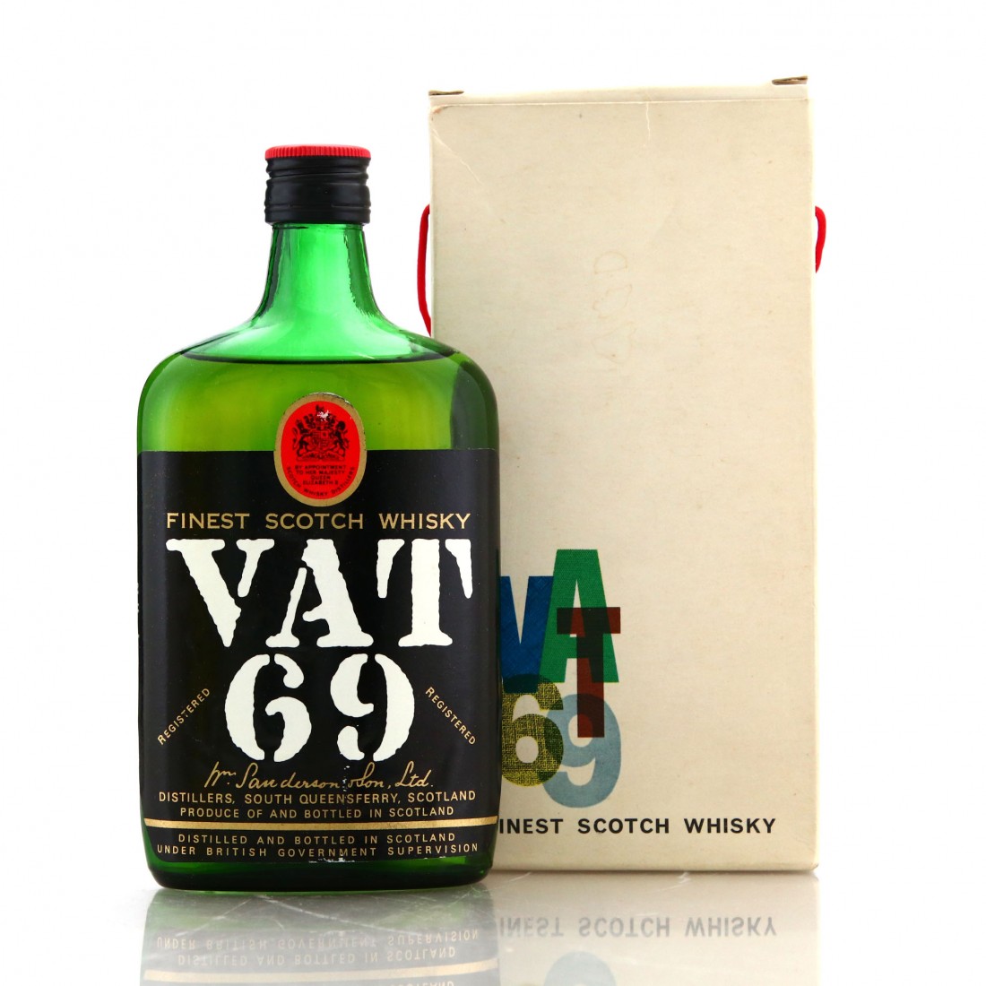 VAT 69 Half Bottle 1960s | Whisky Auctioneer