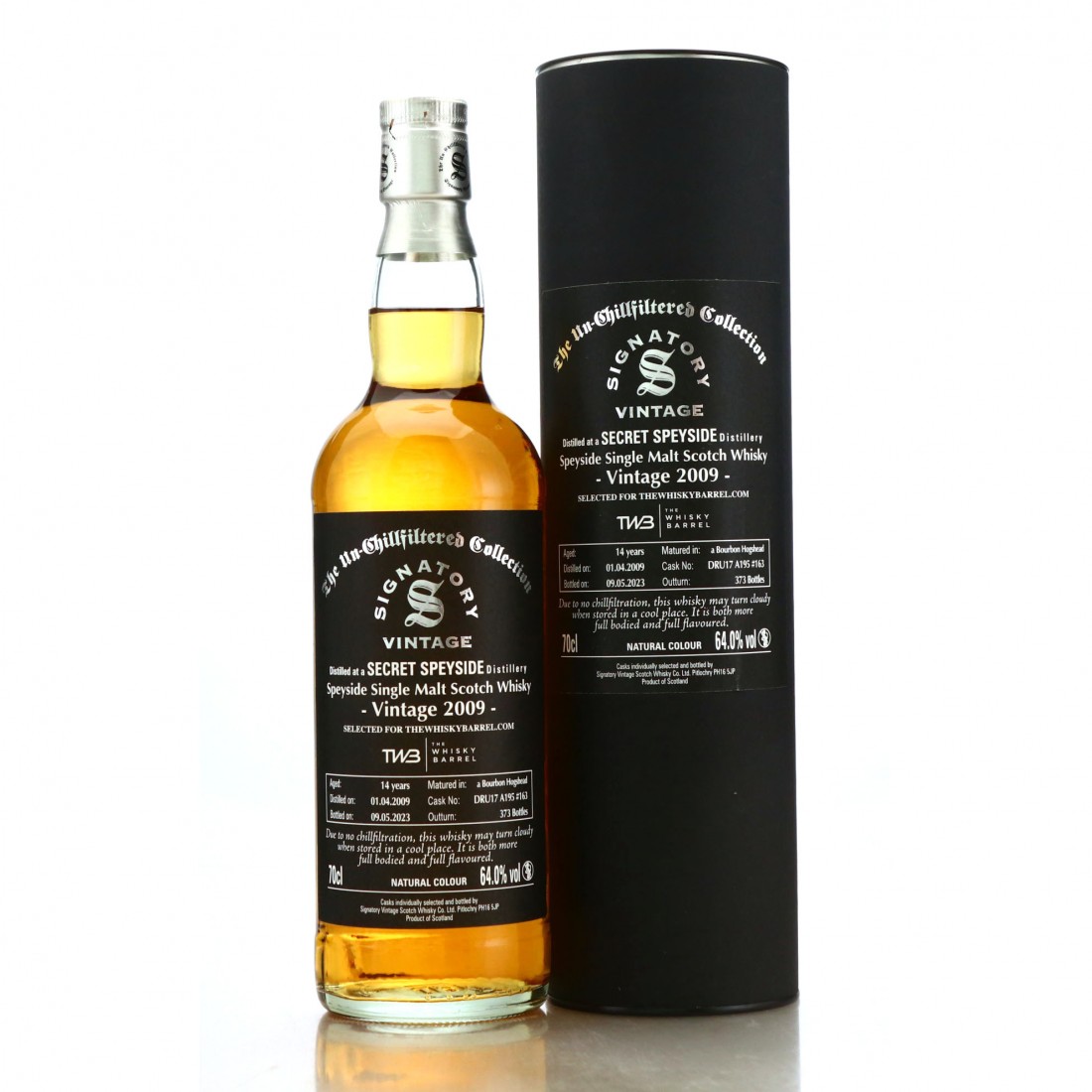 Macallan 'Secret Speyside' 2009 Signatory Vintage 14 Year Old / TWB | Whisky Auctioneer