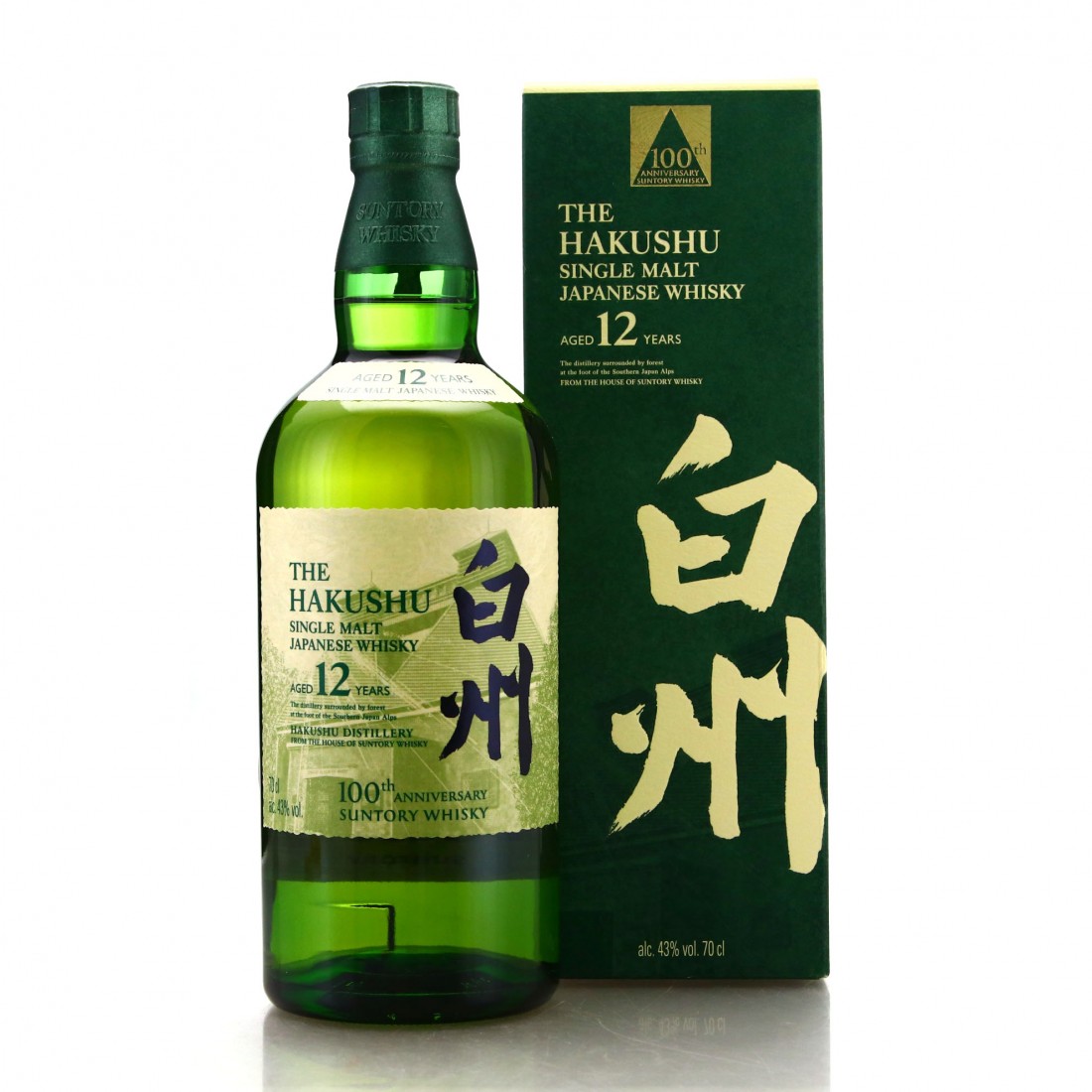 Hakushu 12 Year Old / Suntory Whisky 100th Anniversary | Whisky Auctioneer