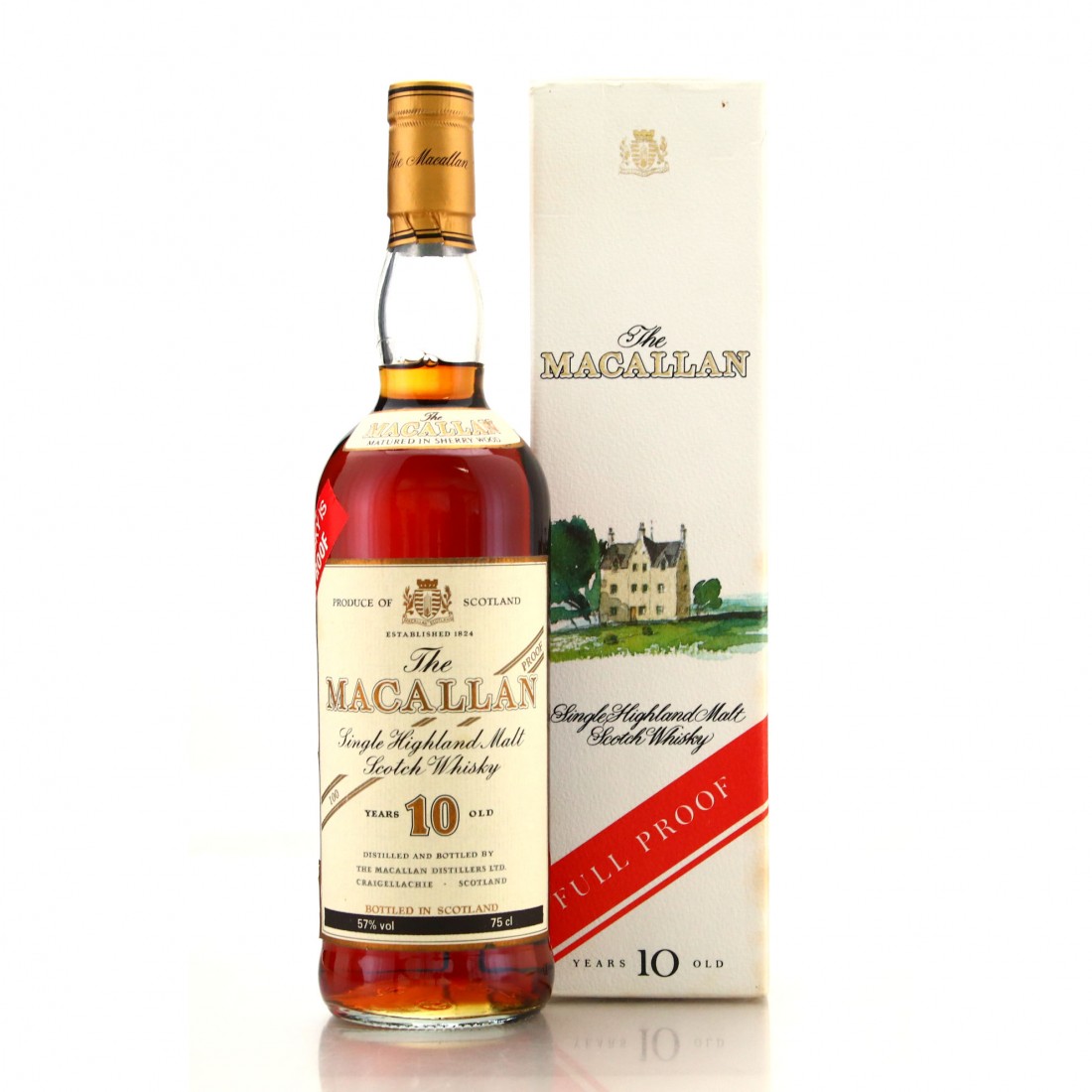 Macallan 10 Year Old 100 Proof 1980s | Whisky Auctioneer