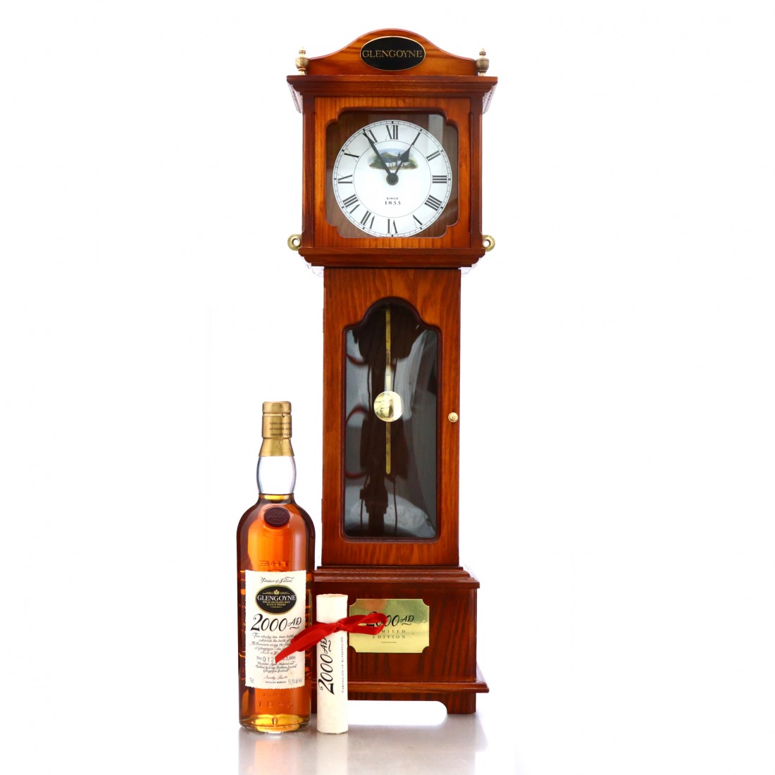 Glengoyne 30 Year Old Millennium 2000 AD with Clock | Whisky Auctioneer