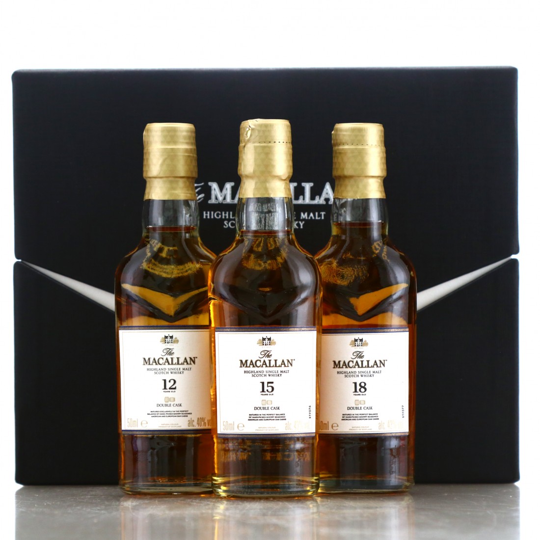 Macallan Double Cask Miniature x 3 | Whisky Auctioneer