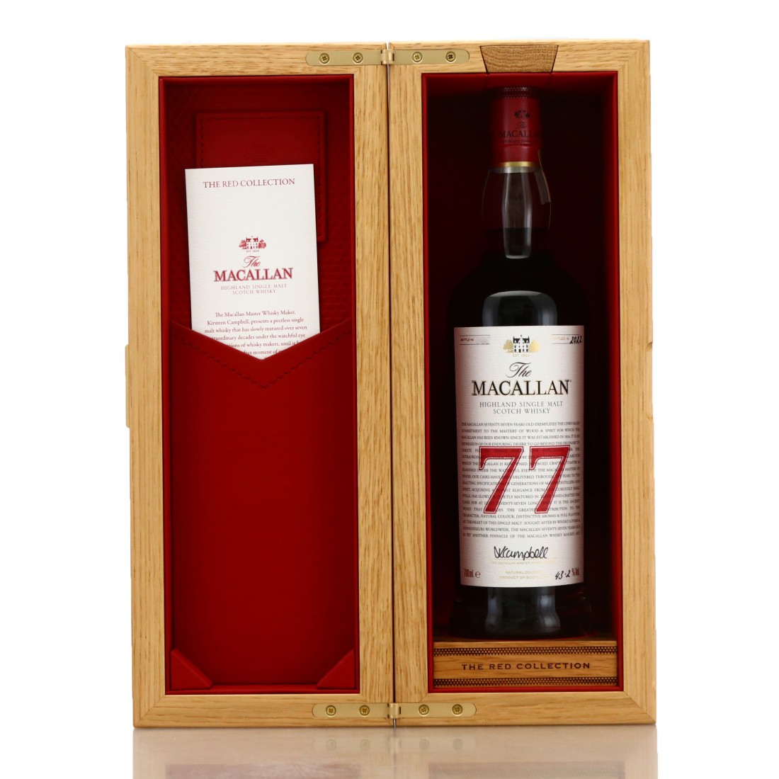 Macallan 77 Year Old The Red Collection | Whisky Auctioneer