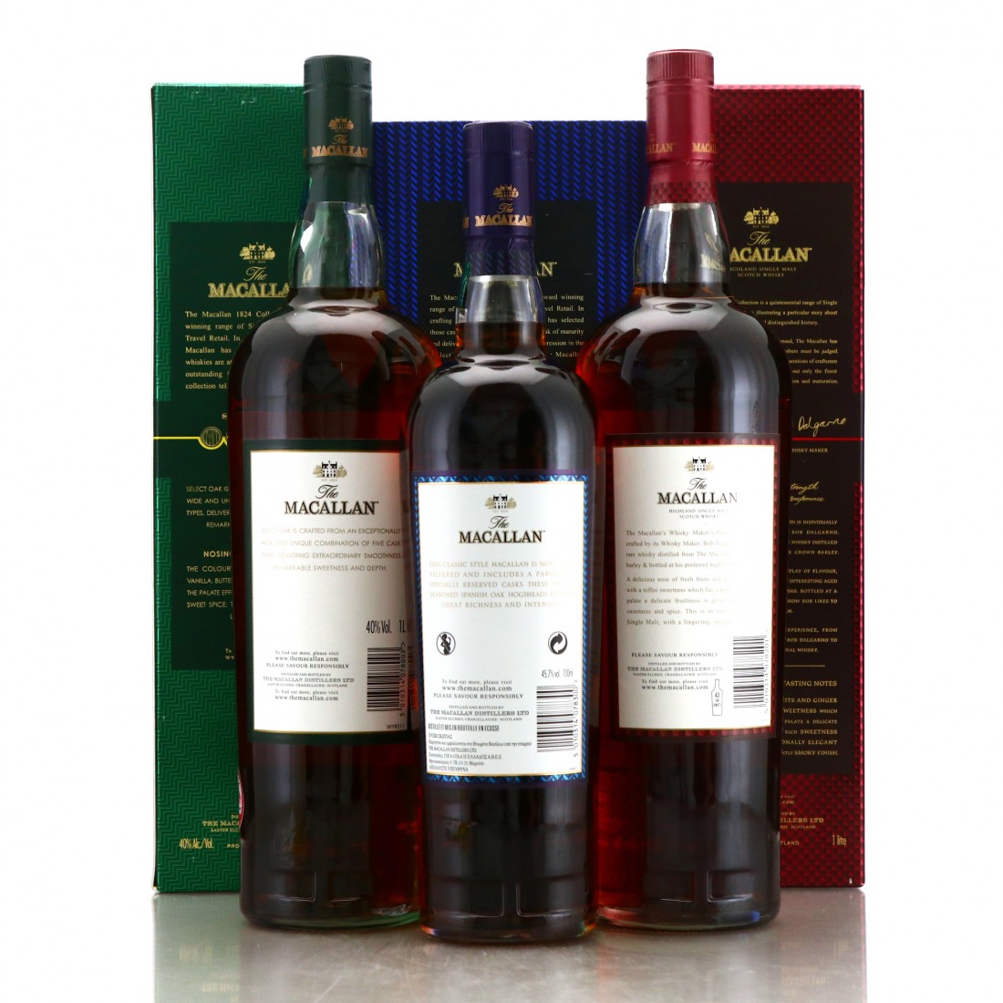 Macallan The 1824 Collection Travel Retail x 3 | Whisky Auctioneer