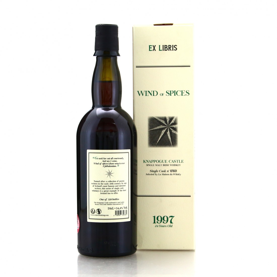 Knappogue Castle 1997 Ex Libris 24 Year Old 'Wind of Spices' / LMDW ...