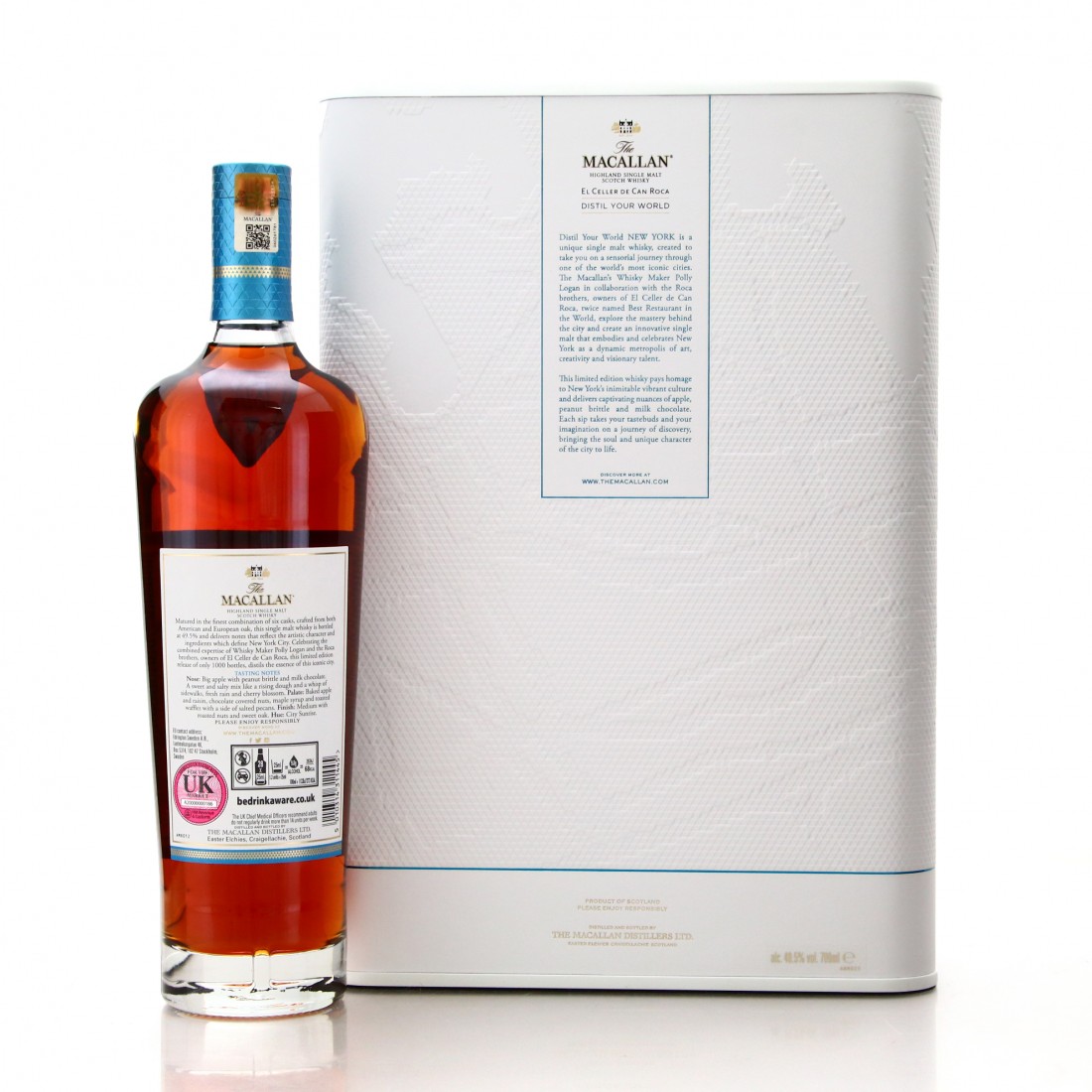 Macallan Distil Your World New York / includes Signed Menu and Poster ...