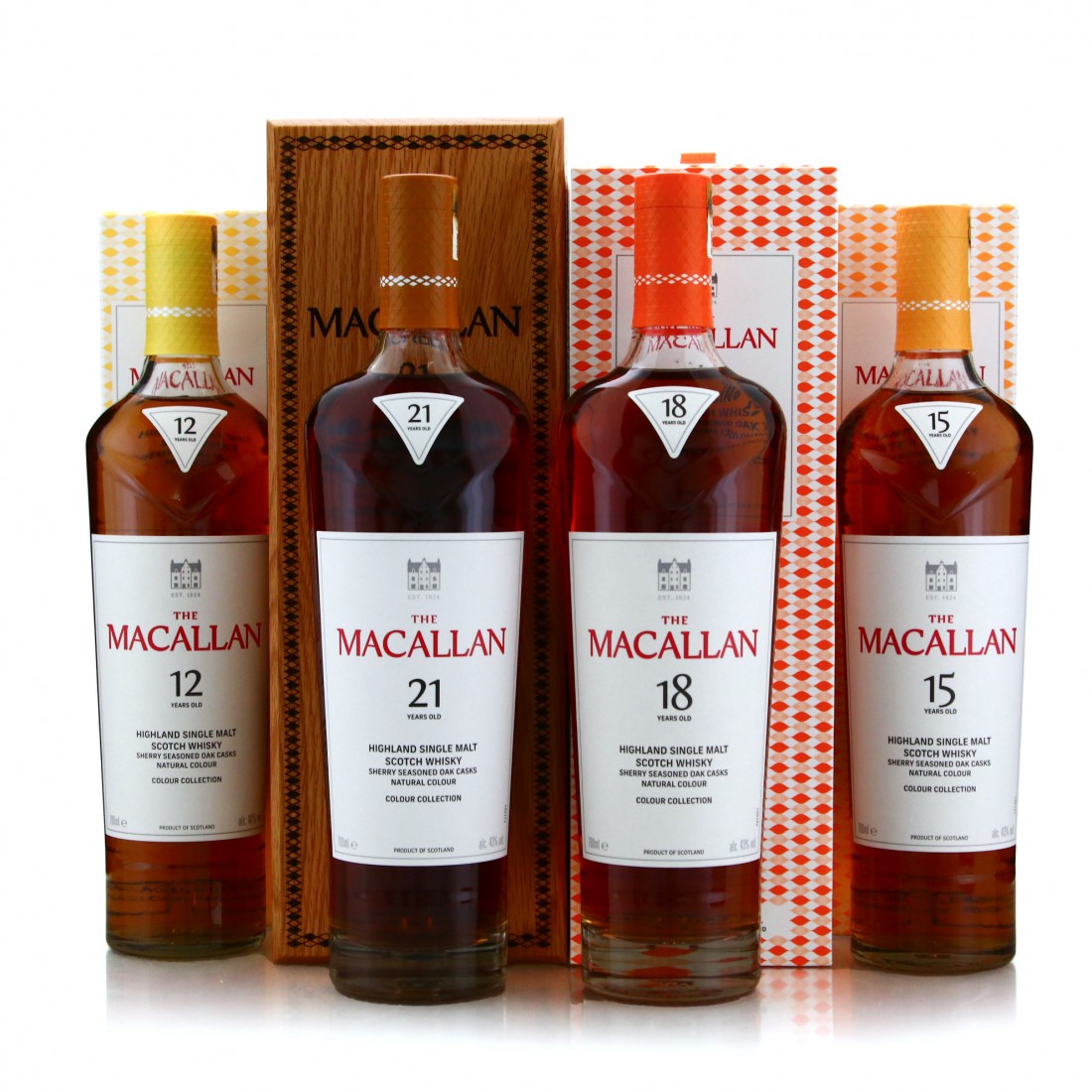 Macallan Colour Collection 4 x 70cl | Whisky Auctioneer