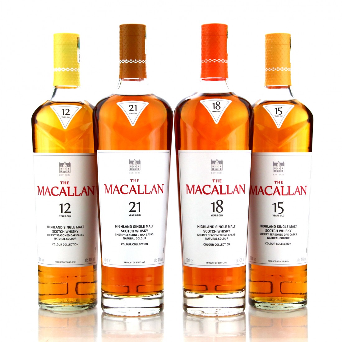 Macallan Colour Collection 4 x 70cl | Whisky Auctioneer