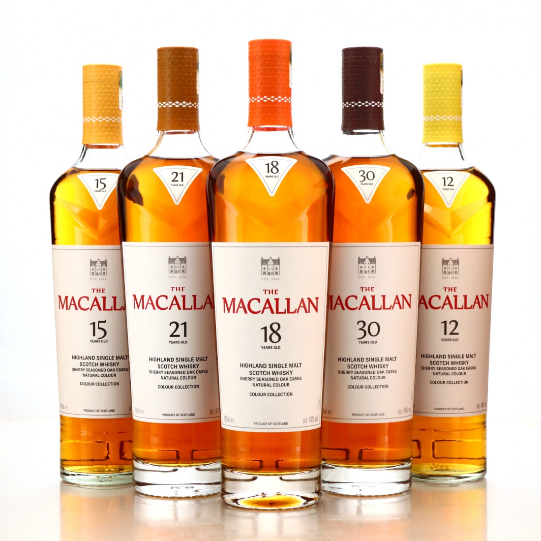 Macallan Colour Collection 5 x 70cl | Whisky Auctioneer