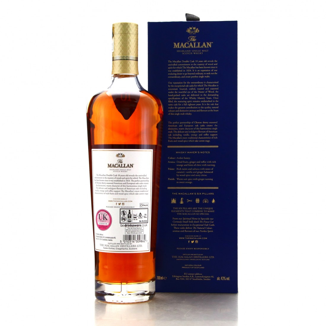 Macallan 18 Year Old Double Cask 2022 Release | Whisky Auctioneer