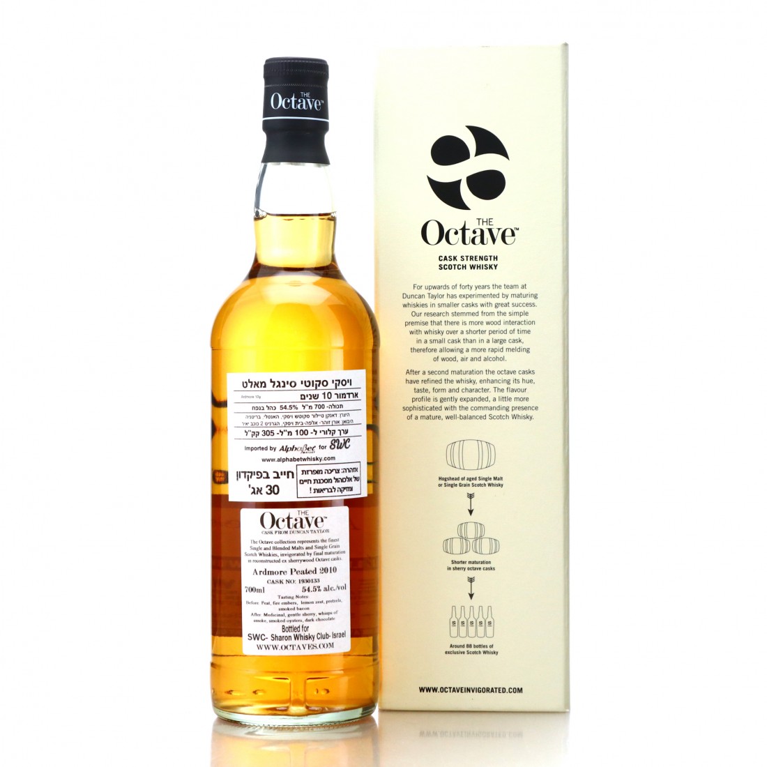 Ardmore 2010 Duncan Taylor 10 Year Old The Octave / SWC Israel | Whisky ...