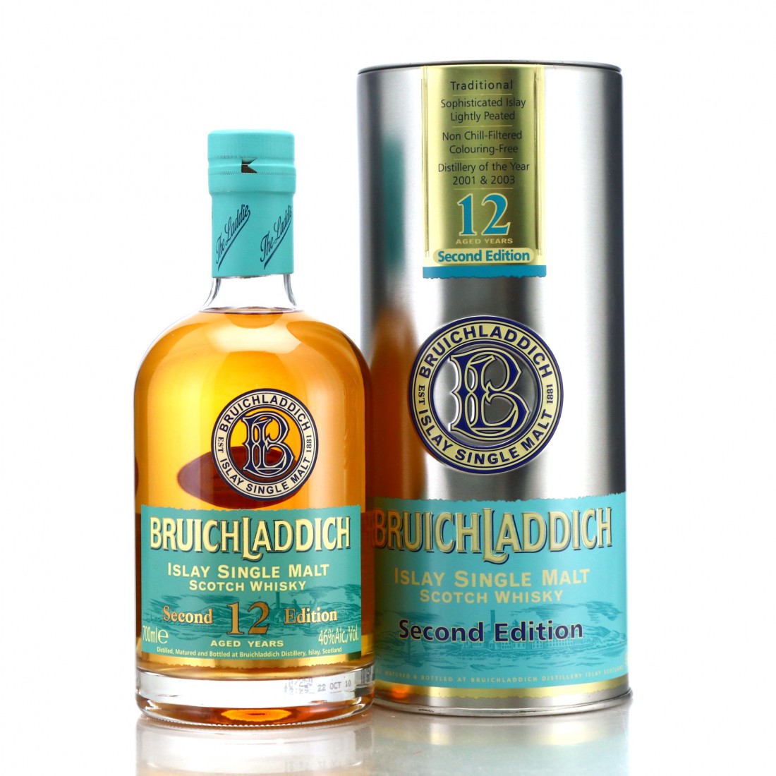 Bruichladdich 12 Year Old Second Edition Whisky Auctioneer