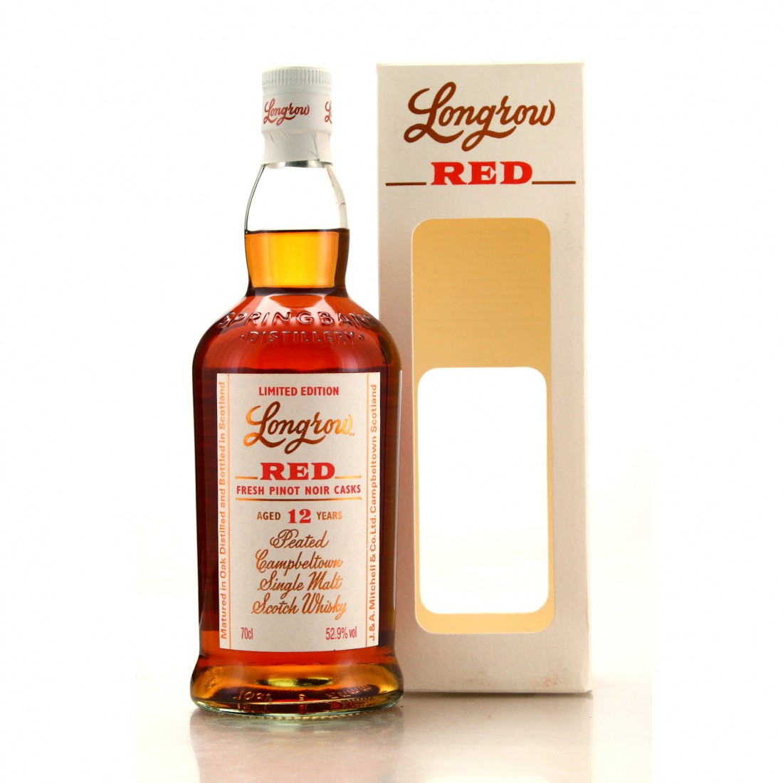 Longrow Red 12 Year Old Pinot Noir / Signed | Whisky Auctioneer