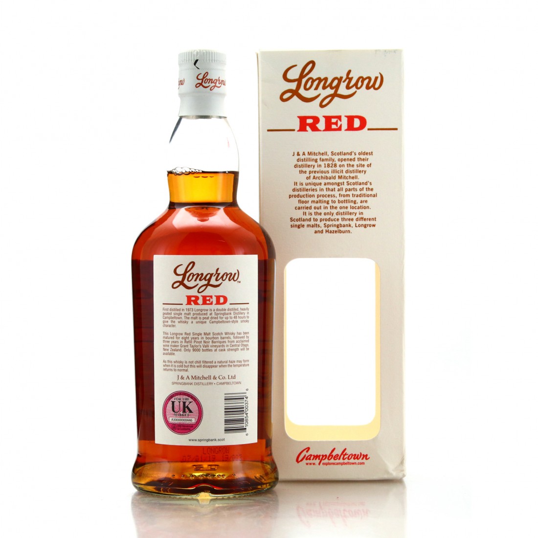 Longrow Red 11 Year Old Pinot Noir | Whisky Auctioneer