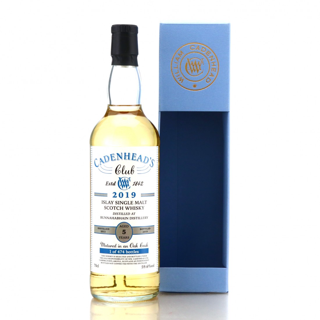 Bunnahabhain 2013 Cadenhead's Club 5 Year Old | Whisky Auctioneer