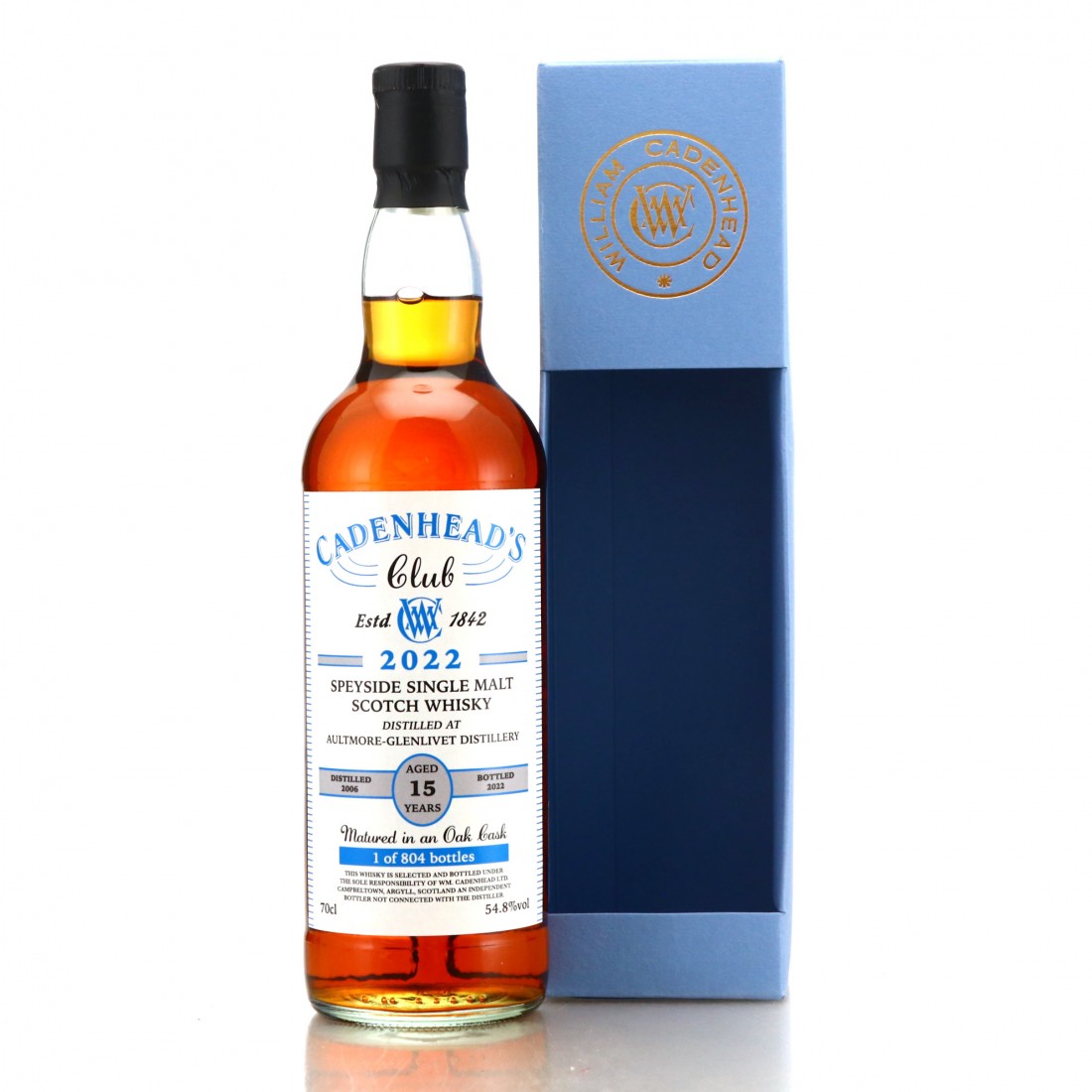 Aultmore 2006 Cadenhead's Club 15 Year Old | Whisky Auctioneer