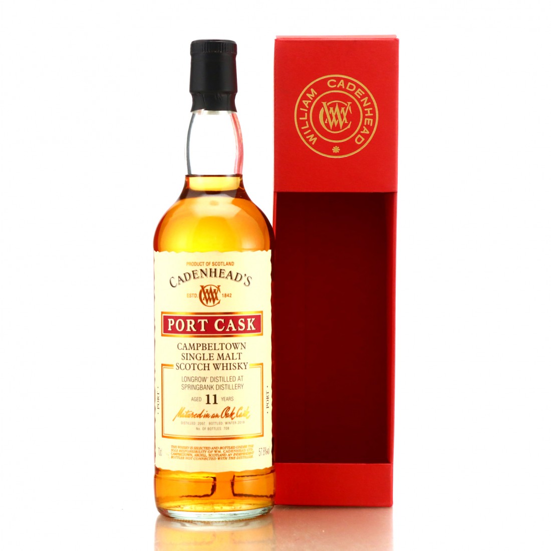 Longrow 2007 Cadenhead's 11 Year Old Port Cask | Whisky Auctioneer