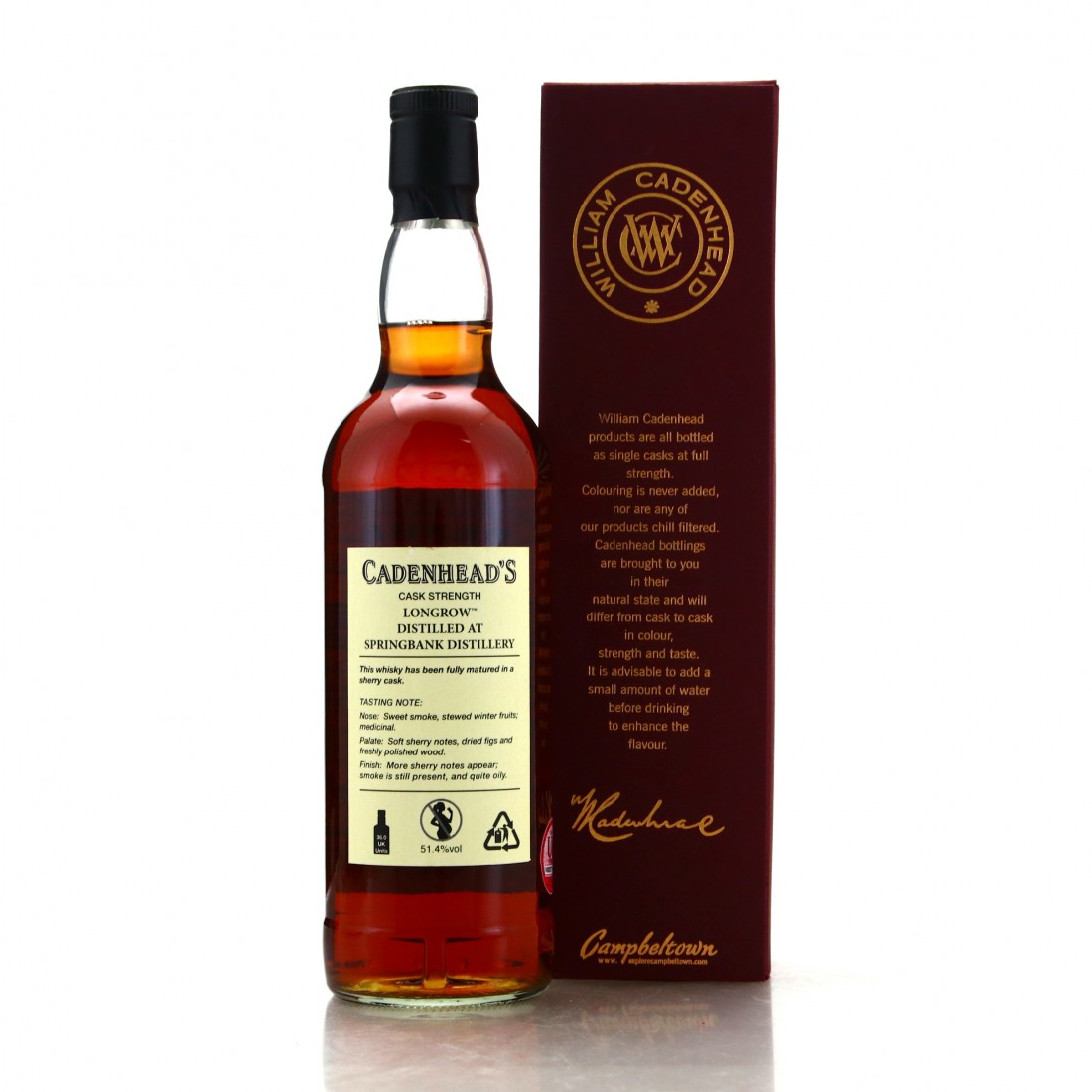 Longrow 2002 Cadenhead's 15 Year Old Sherry Cask | Whisky Auctioneer