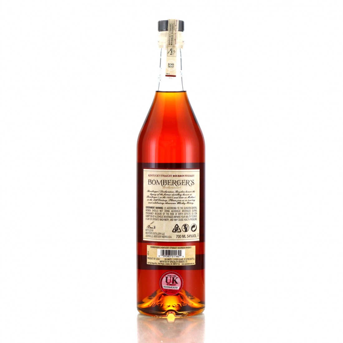 Bomberger's Declaration Kentucky Straight Bourbon 2023 70cl | Whisky ...